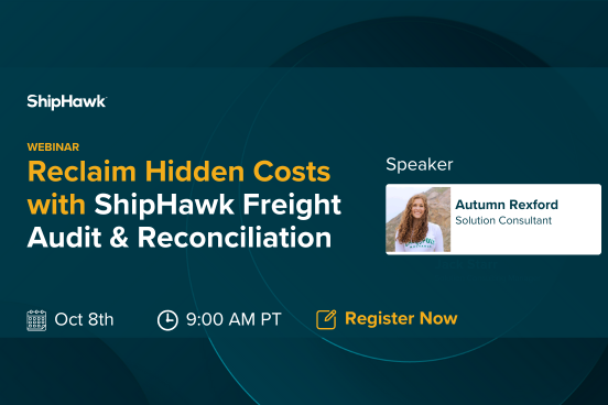 [Webinar] Freight Audit & Reconciliation Demo